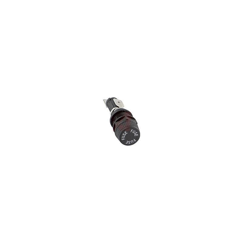 46018 panel mount fuse holder for agc, 3ag, 3ab fuses 1/4 x 1-1/4 inch ...
