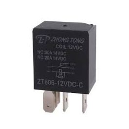 RELAY MINI AUTO 30A 12VDC SPDT 5 PIN, NAIS UM46 67 720, UM4667720 ...