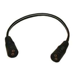 48-1208 6 inch adaptor cord with 2 pin socket to 2 pin socket | elliott ...